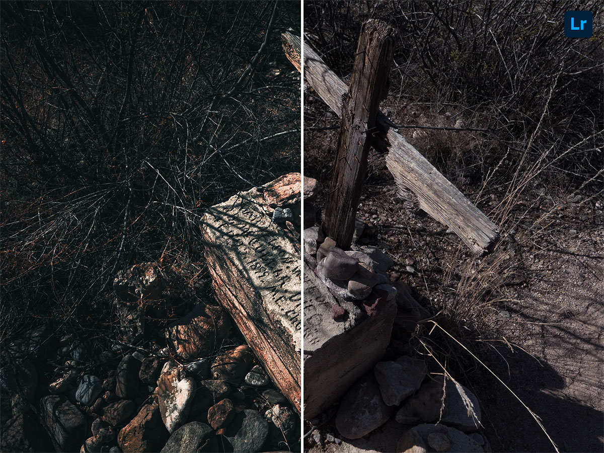 High Desert Grave | Edit | Photoshop Lightroom