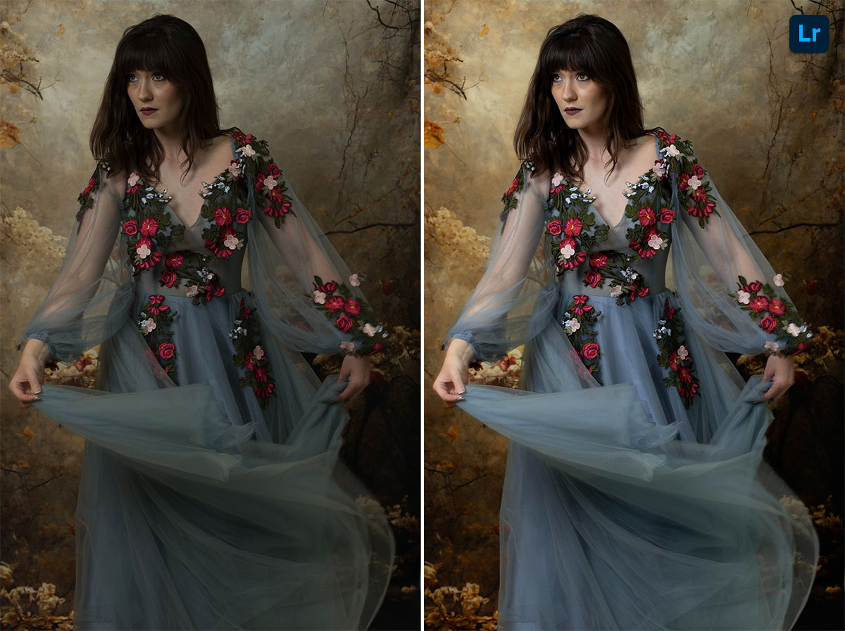Floral Gown | Edit | Photoshop Lightroom