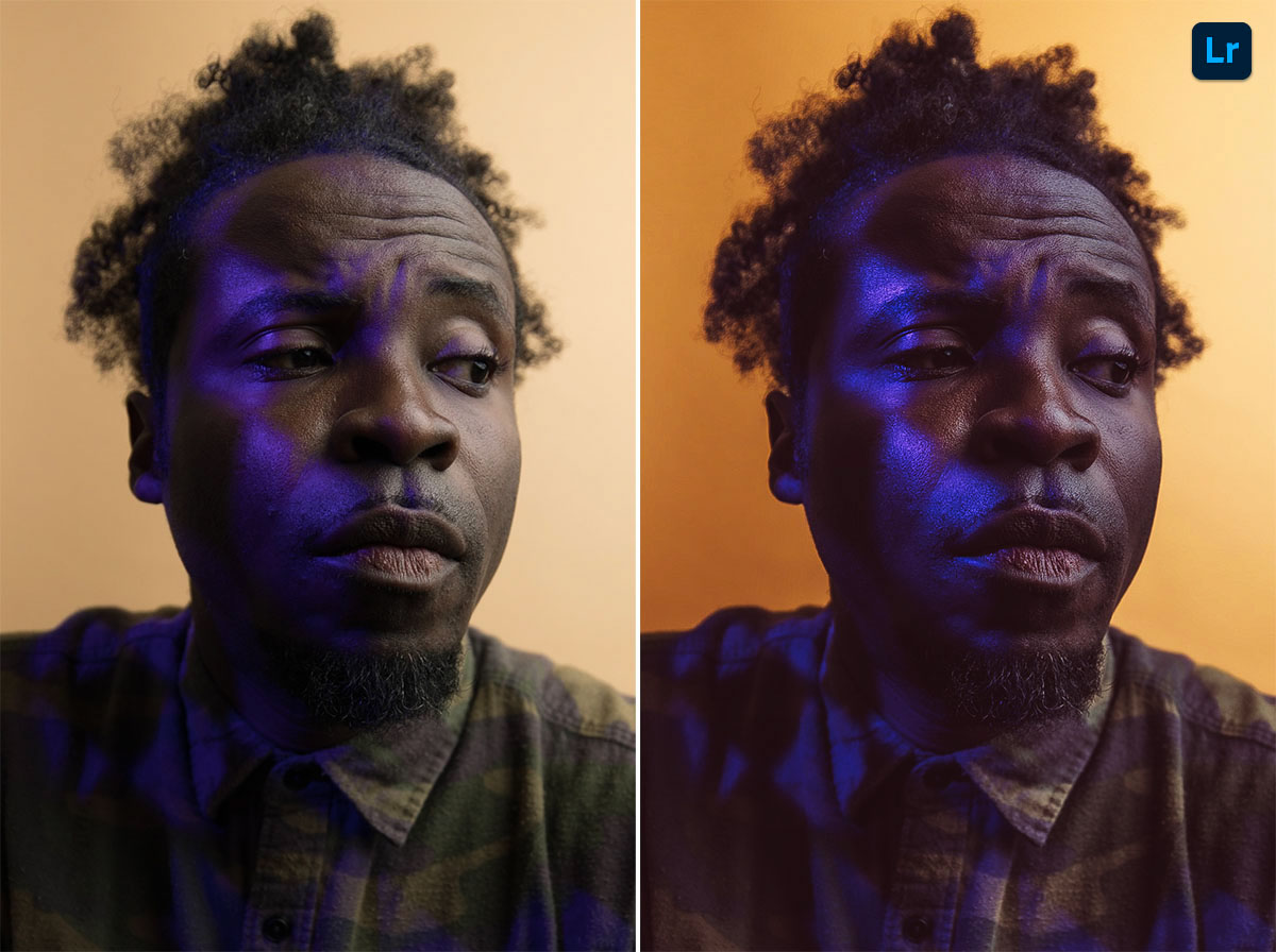 Pensive when Purple | Edit | Photoshop Lightroom