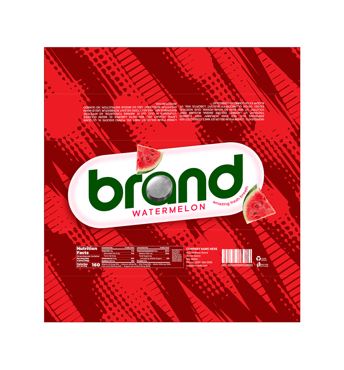 Creative Refreshing Candies Packaging Design Collection on Behance ...