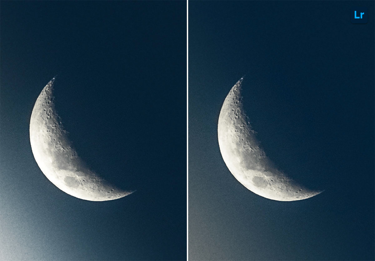Moon | Edit | Photoshop Lightroom