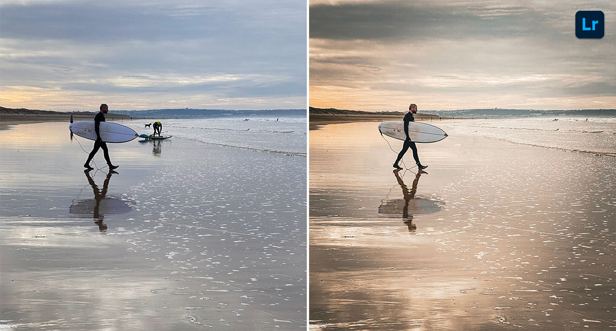 Heading to the Waves | Remix | Photoshop Lightroom