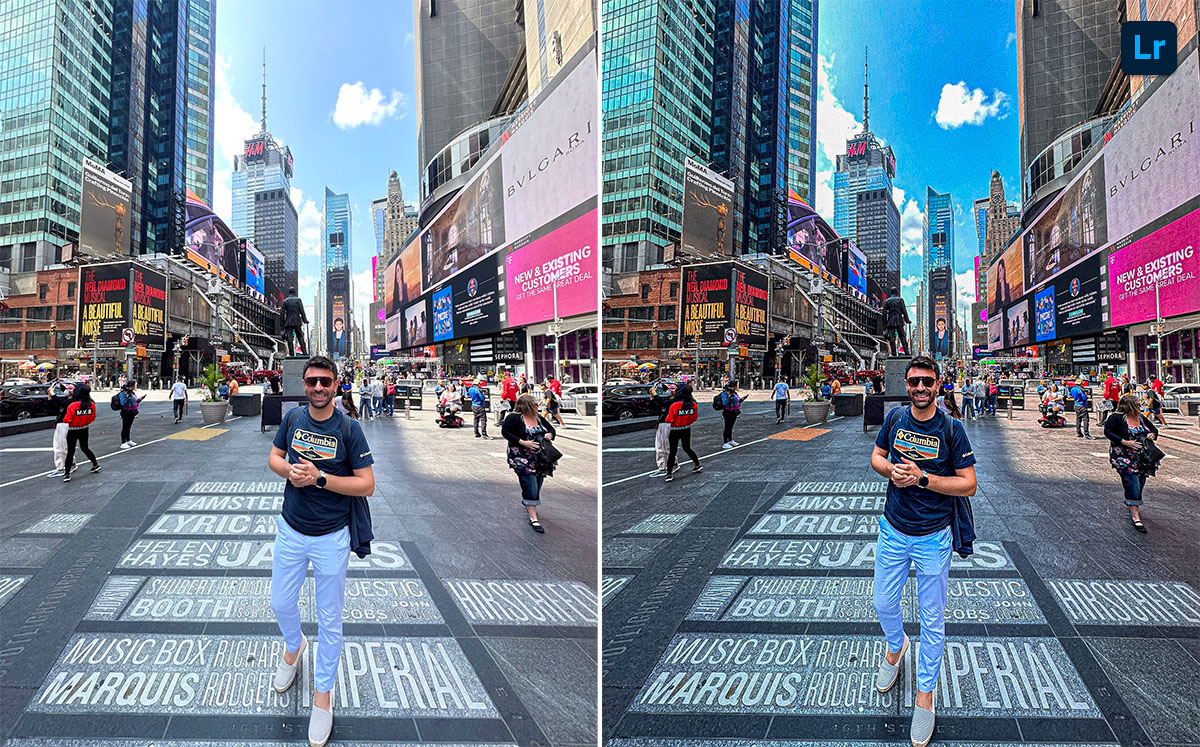 Times Square | Edit | Photoshop Lightroom