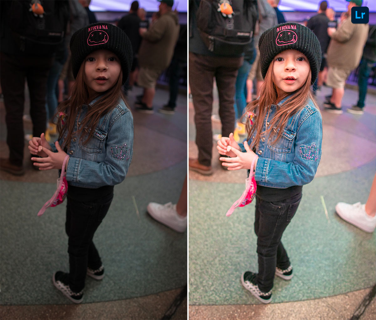 Caught in a mosh. | Remix | Photoshop Lightroom