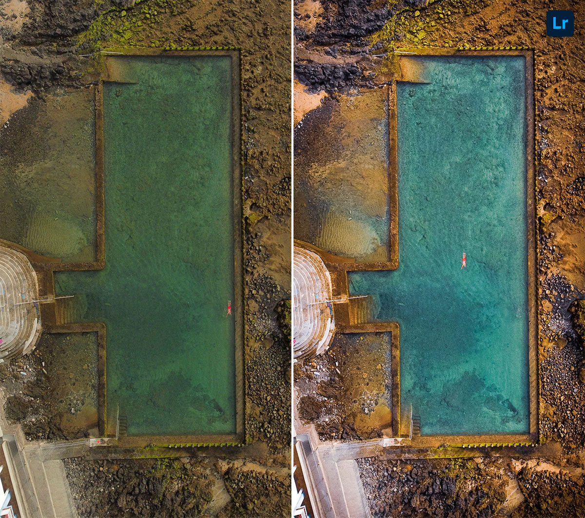 Natural pool in Gran Canaria | Edit | Photoshop Lightroom