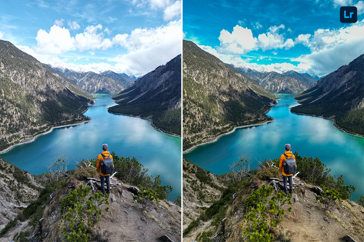 Moody Lake View | Remix | Photoshop Lightroom