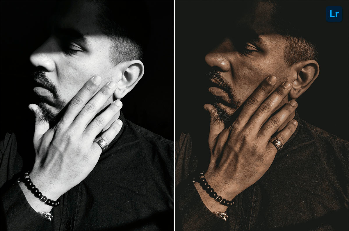 Self-portrait | Remix | Photoshop Lightroom
