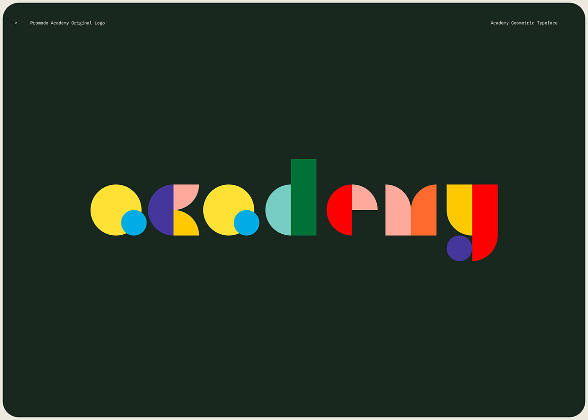 Academy Geometric Free Typeface on Behance :: Behance