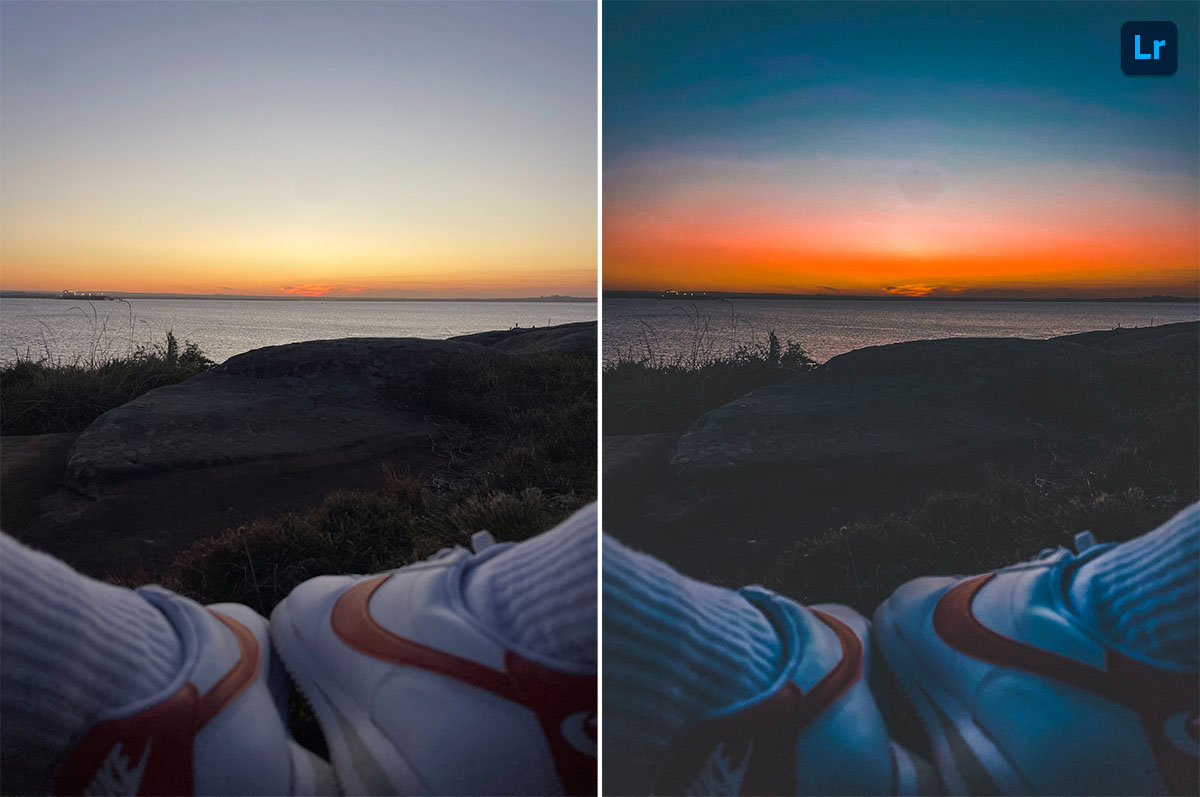 Nike with sunset | Edit | Photoshop Lightroom