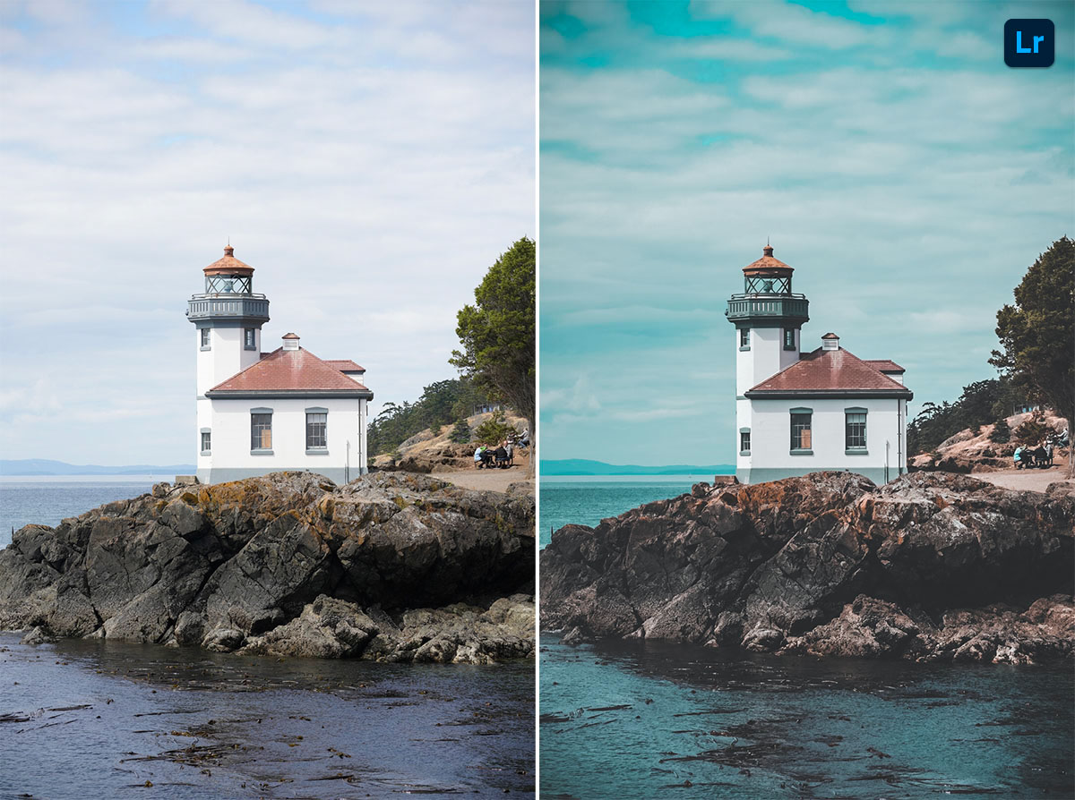 Lighthouse | Remix | Photoshop Lightroom