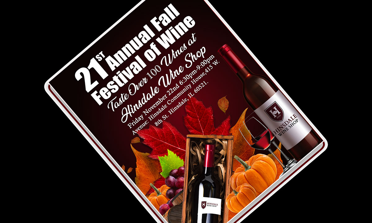 Wine Shop Flyer on Behance :: Behance