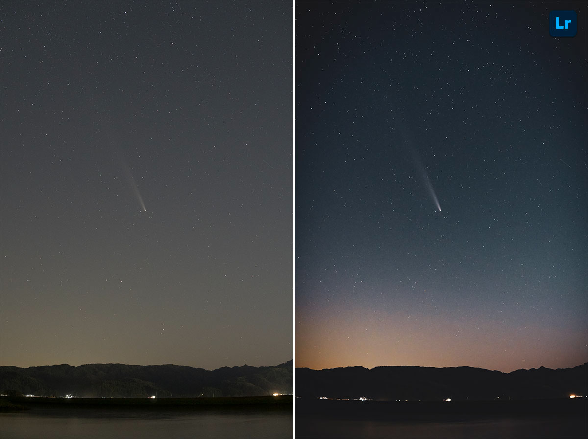 Comet | Edit | Photoshop Lightroom