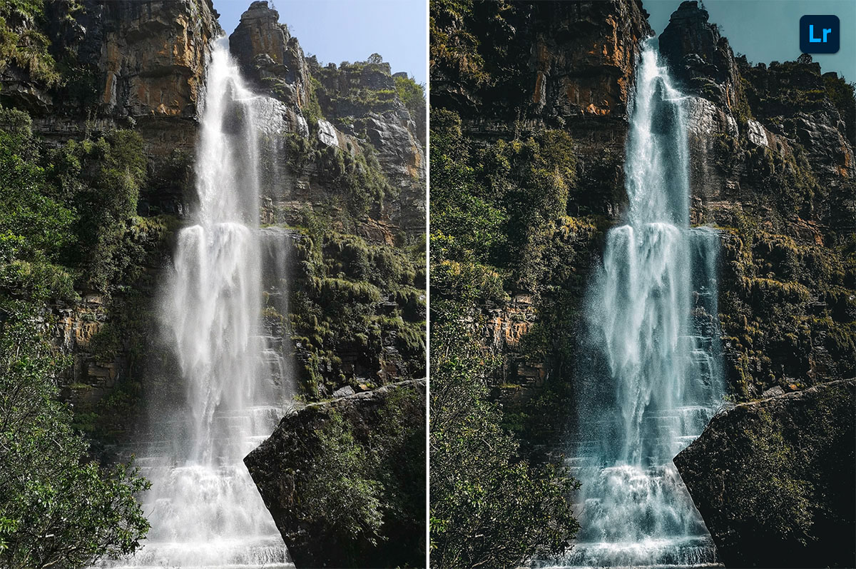 SA waterfalls | Edit | Photoshop Lightroom