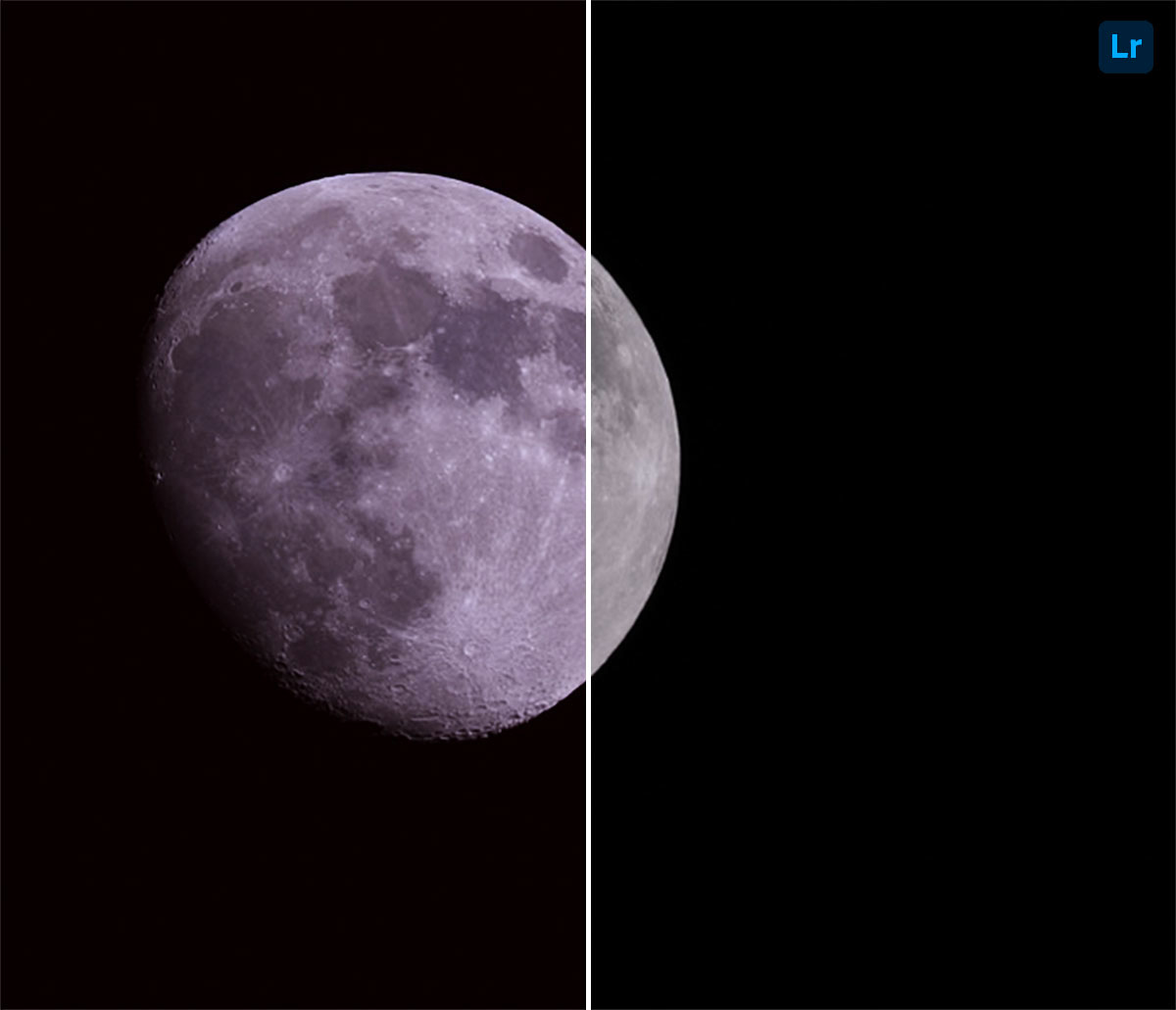 Moon | Edit | Photoshop Lightroom