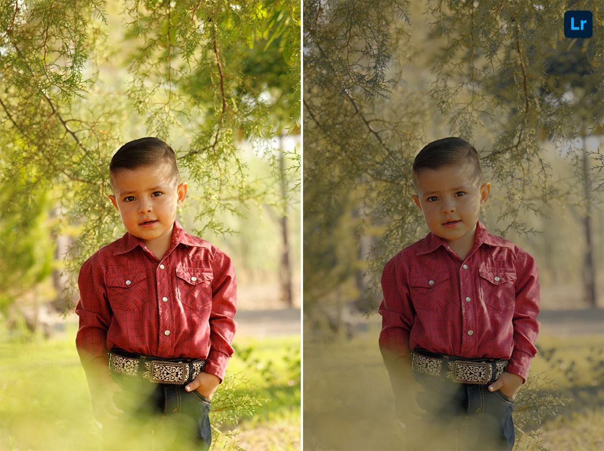 Retrato infantil | Remix | Photoshop Lightroom