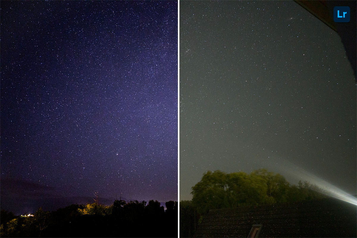 Night sky | Remix | Photoshop Lightroom