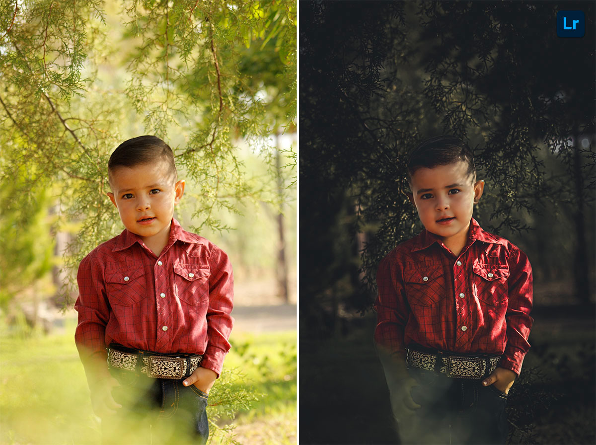 Retrato infantil | Remix | Photoshop Lightroom