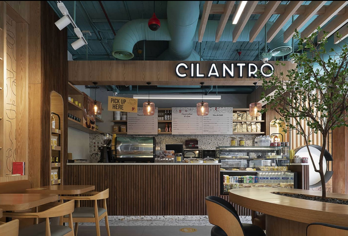 Cilantro Cafe on Behance :: Behance