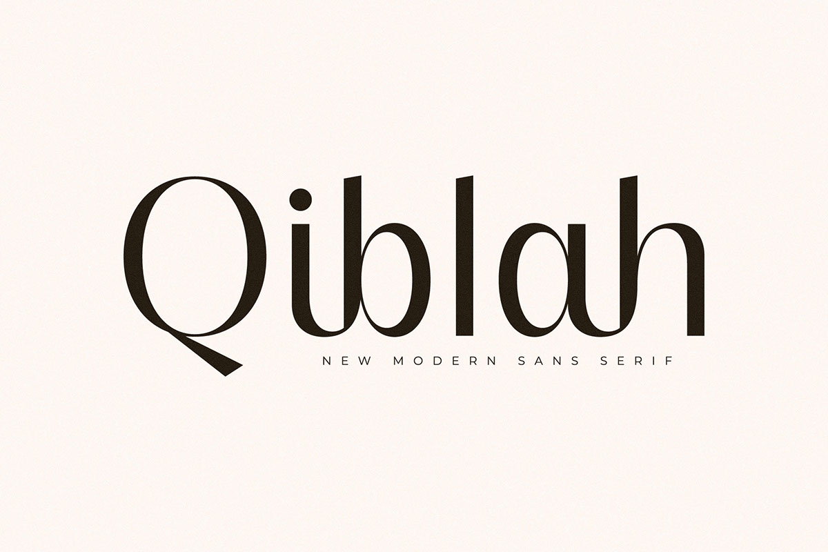 Qiblah Typeface on Behance :: Behance