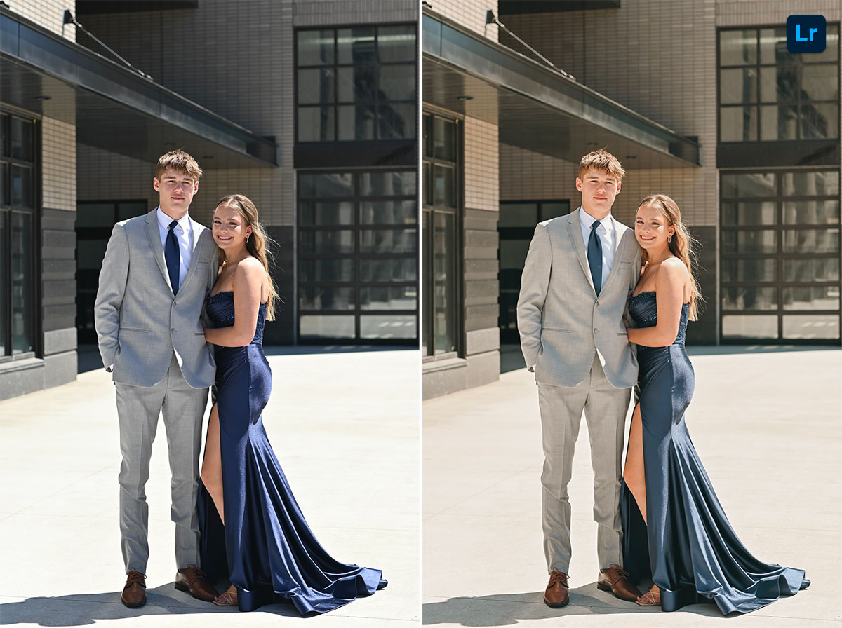 Prom Couple | Edit | Photoshop Lightroom