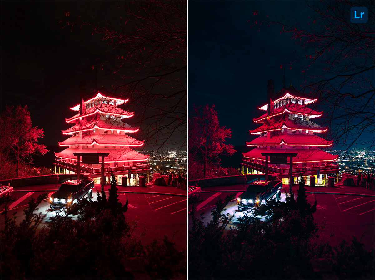 THE PAGODA NE NOCHE | Edit | Photoshop Lightroom
