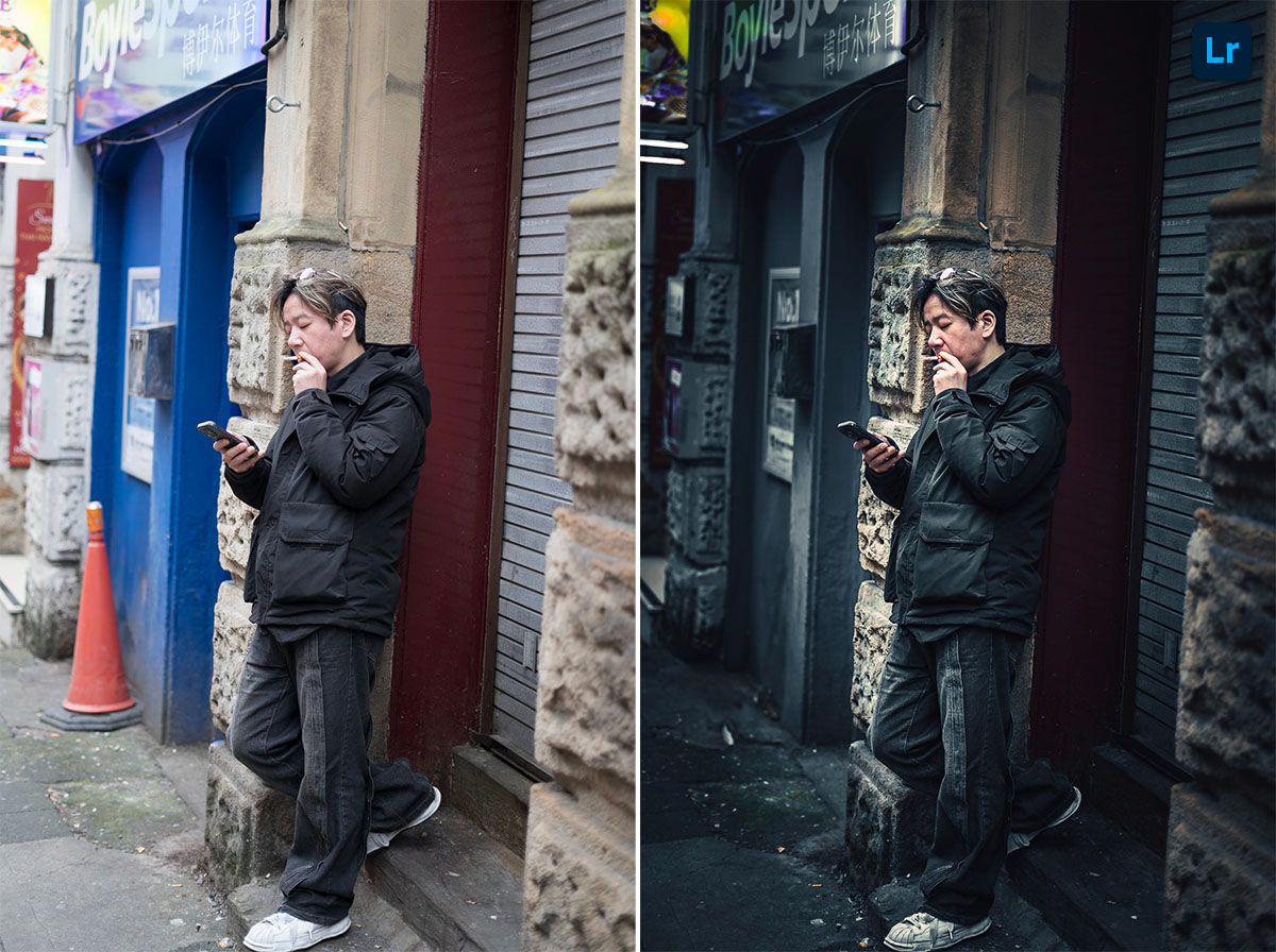 Smoke break | Edit | Photoshop Lightroom