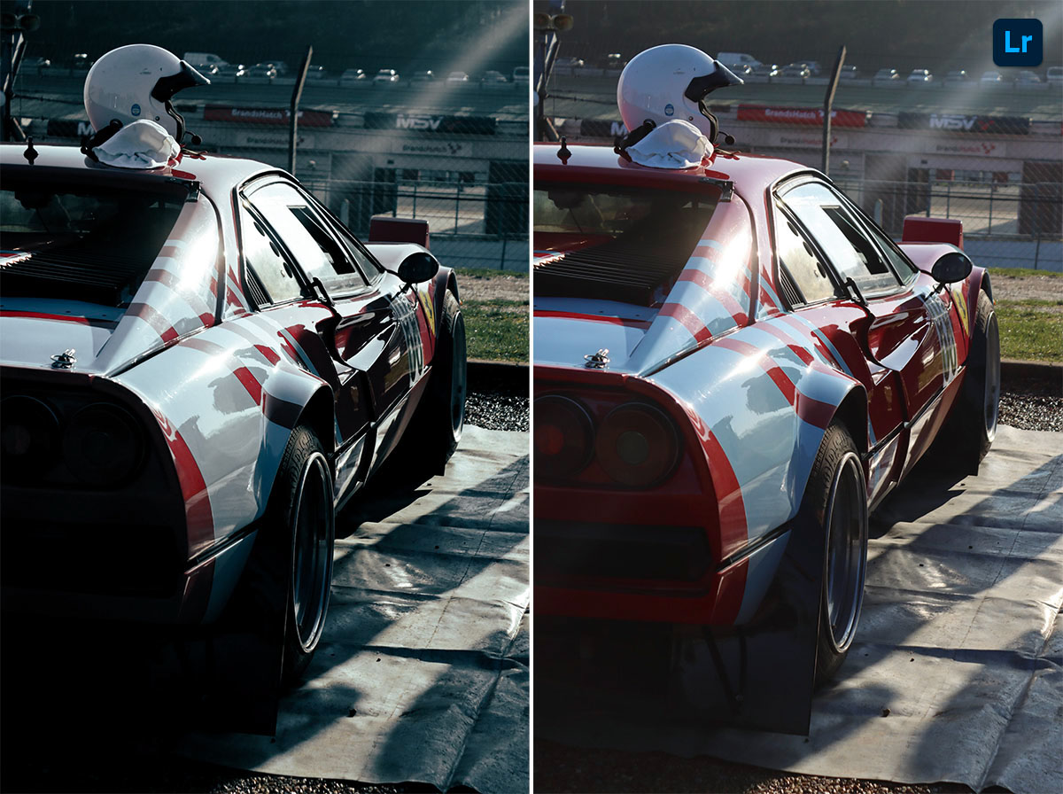 ferrari 308 | Edit | Photoshop Lightroom