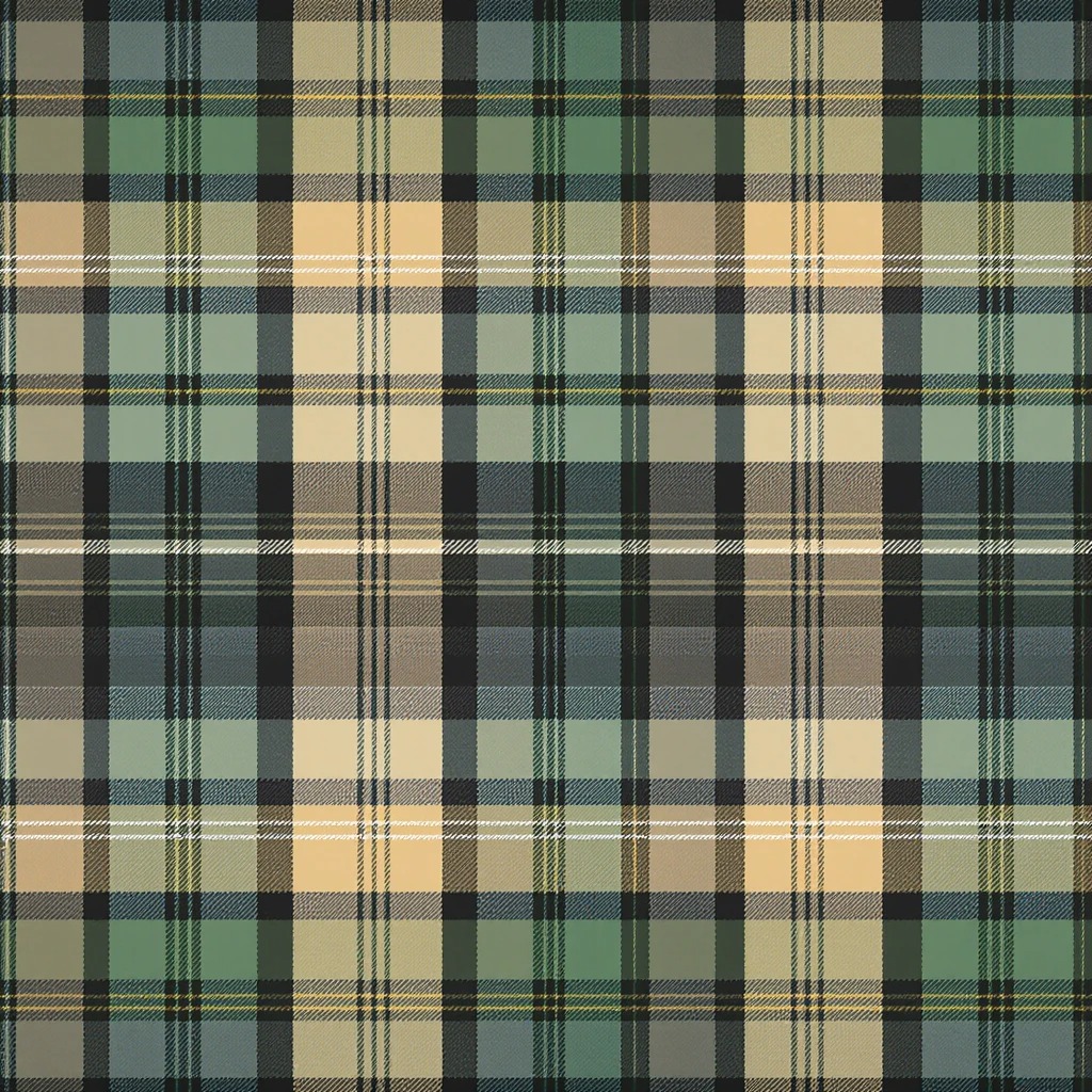 Clean green plaid pattern product design on Behance :: Behance