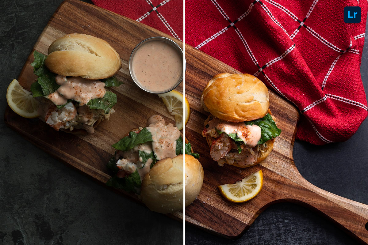 Lobster Remoulade Sliders | Edit | Photoshop Lightroom