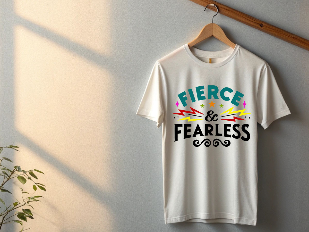Fierce Fearless T-shirt Design on Behance :: Behance