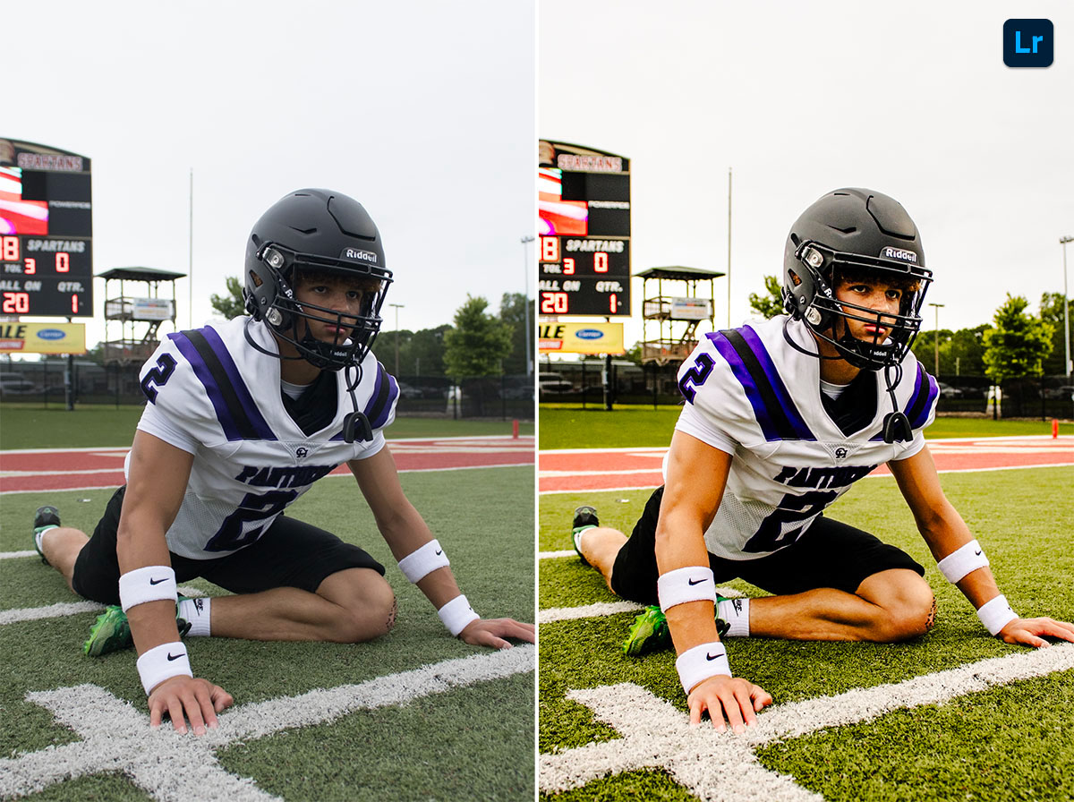 Football preset | Edit | Photoshop Lightroom