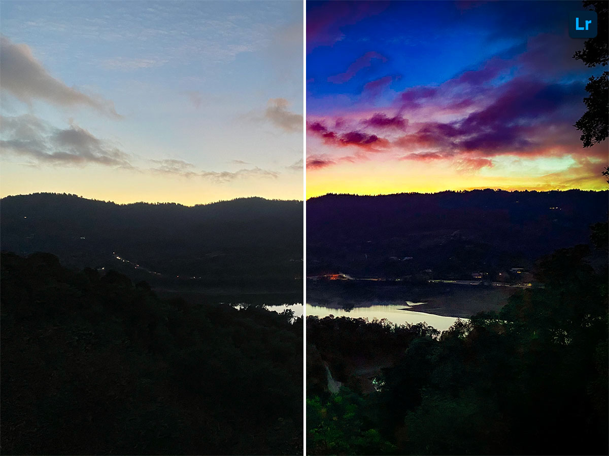 The sky | Edit | Photoshop Lightroom