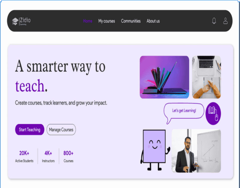 zidio e learning on Behance :: Behance