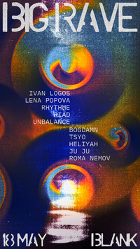 rave poster template