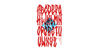 Gothic 129 font :: Behance