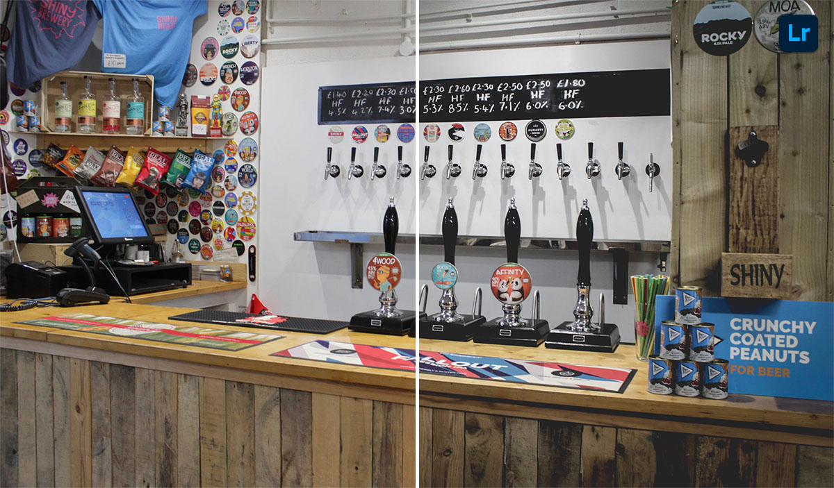 Shiny Tap Bar | Edit | Photoshop Lightroom