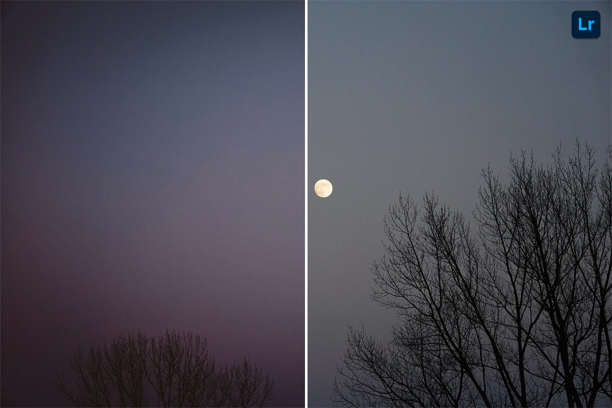 moon | Edit | Photoshop Lightroom