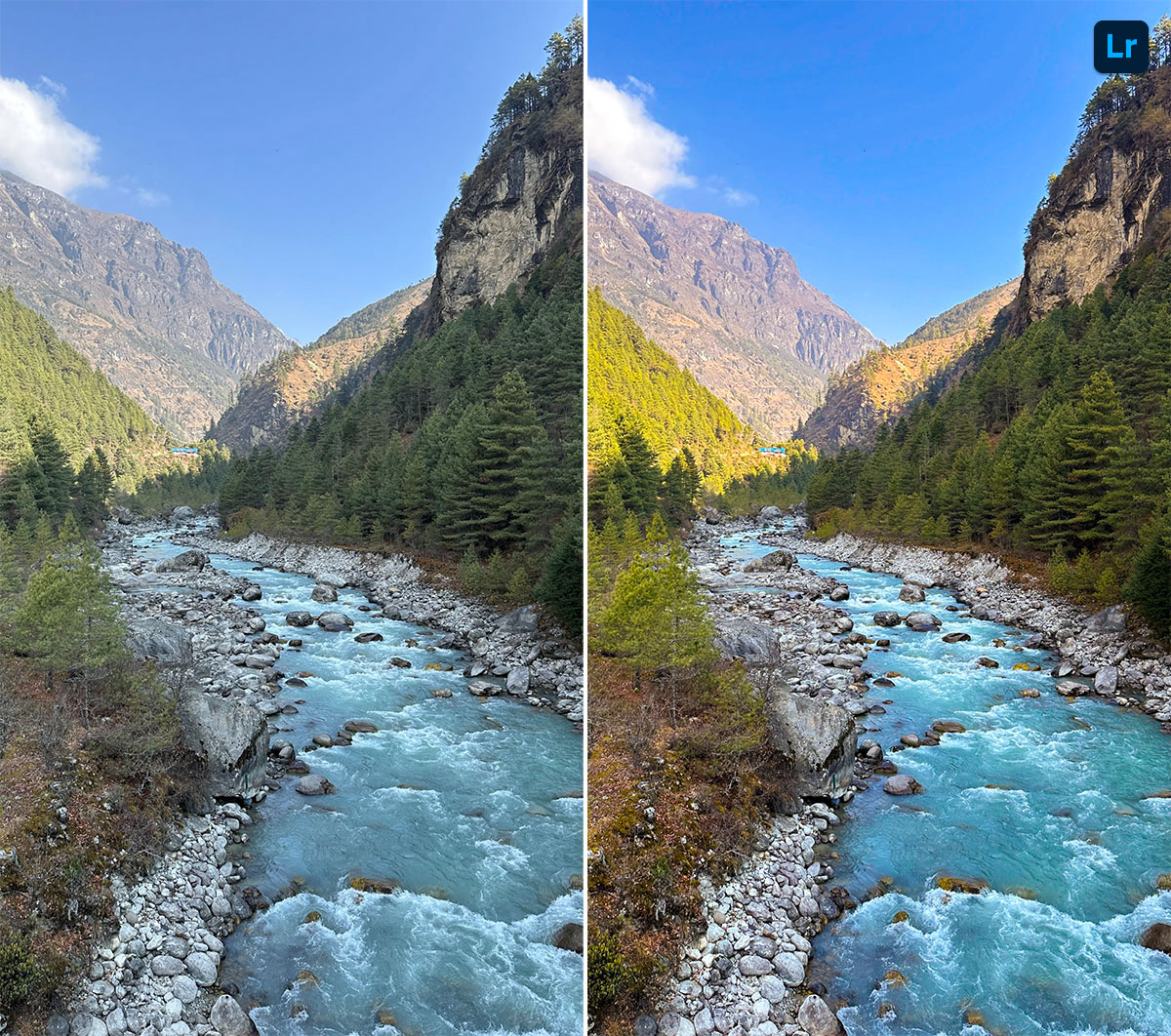 Himalaya River | Edit | Photoshop Lightroom