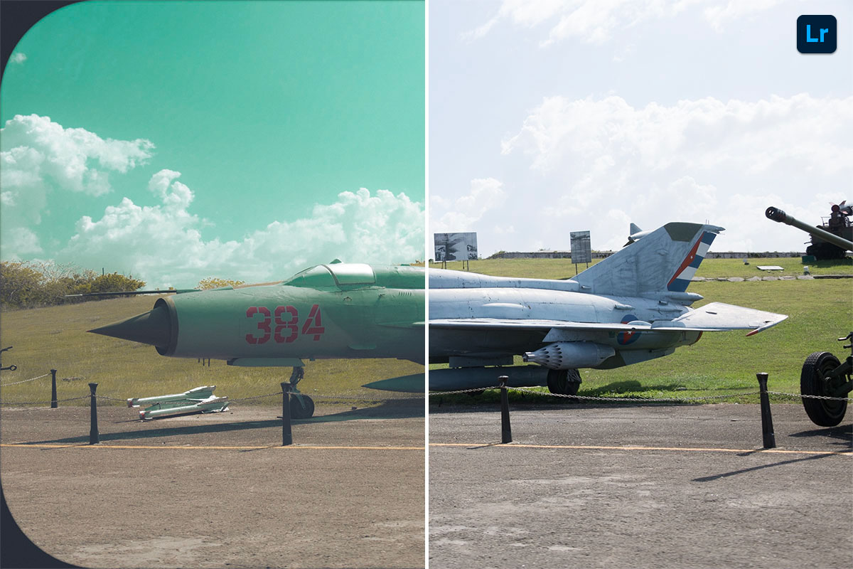 Cuba Fighter jet | Remix | Photoshop Lightroom