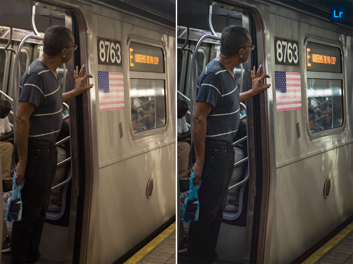 E train | Remix | Photoshop Lightroom