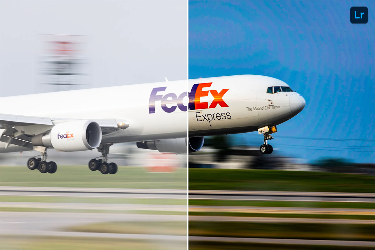 FedEx | Edit | Photoshop Lightroom