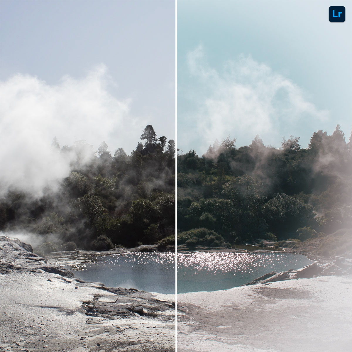 Geologically Active Lake | Edit | Photoshop Lightroom