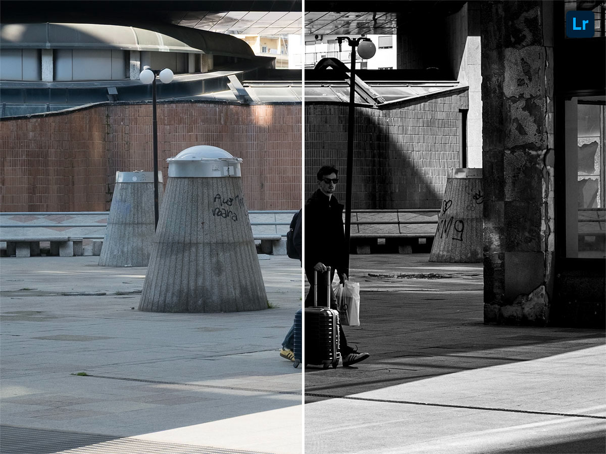 Ugly modern area | Edit | Photoshop Lightroom
