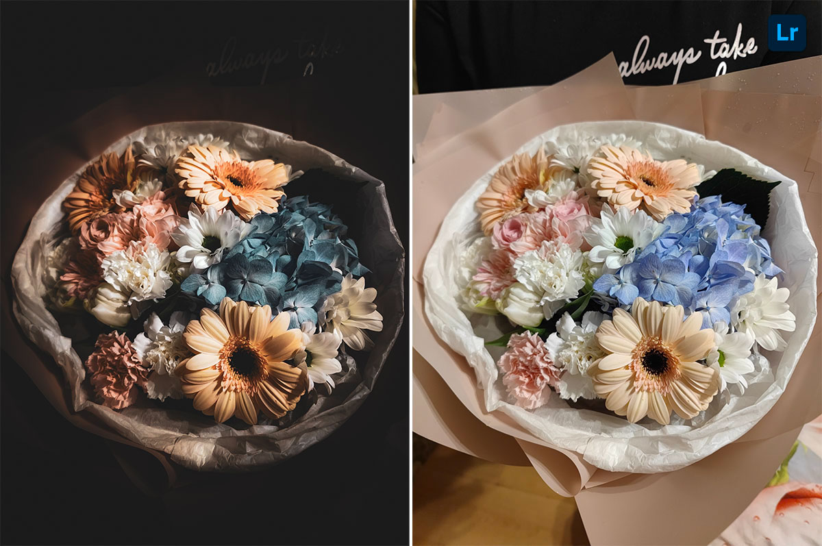 Bouquet of flowers | Edit | Photoshop Lightroom
