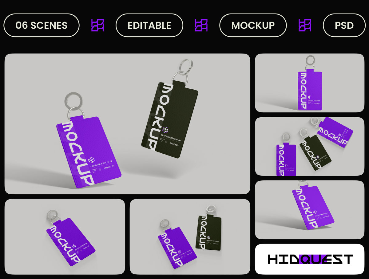 leather_keychain_mockup on Behance :: Behance