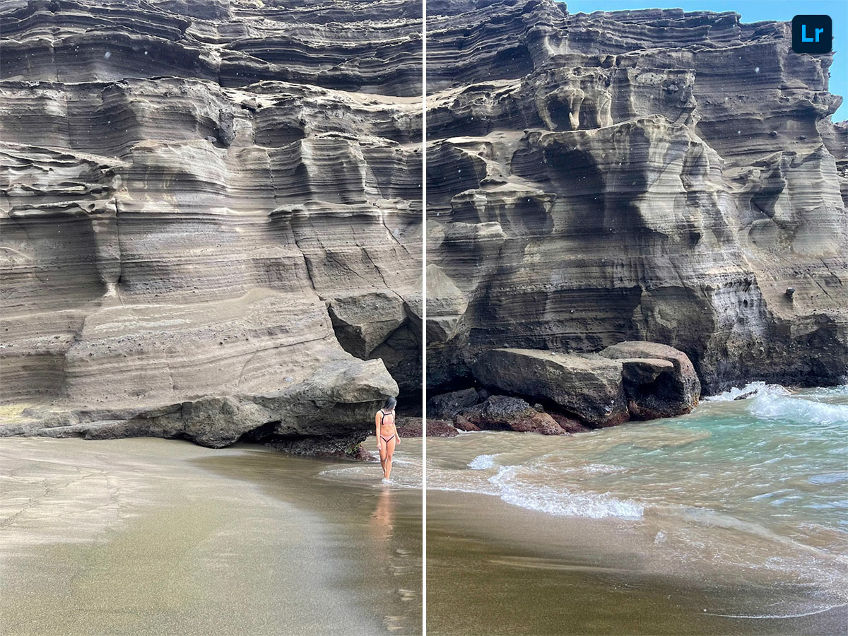 Green Sand Beach | Edit | Photoshop Lightroom