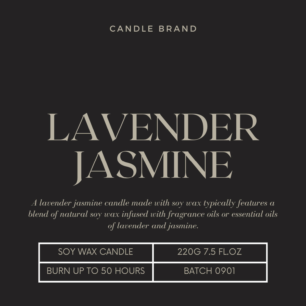 PP005-Box and label template Candle on Behance :: Behance