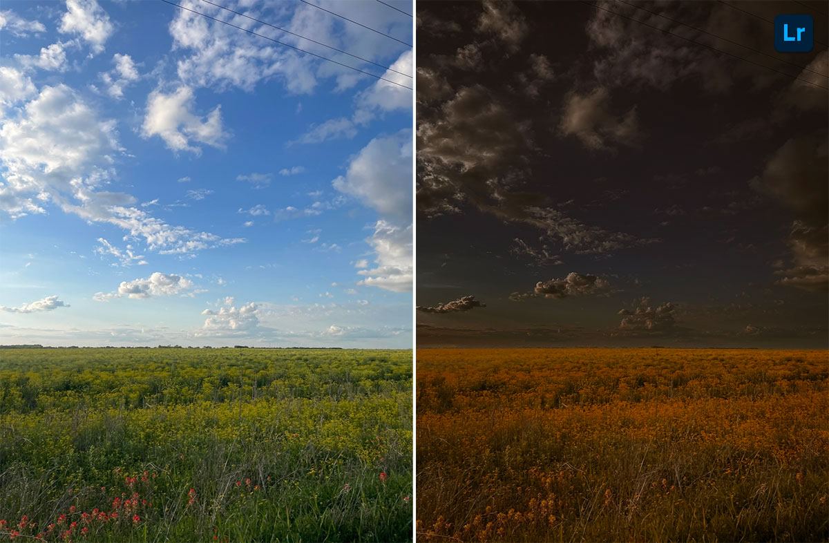 field | Edit | Photoshop Lightroom