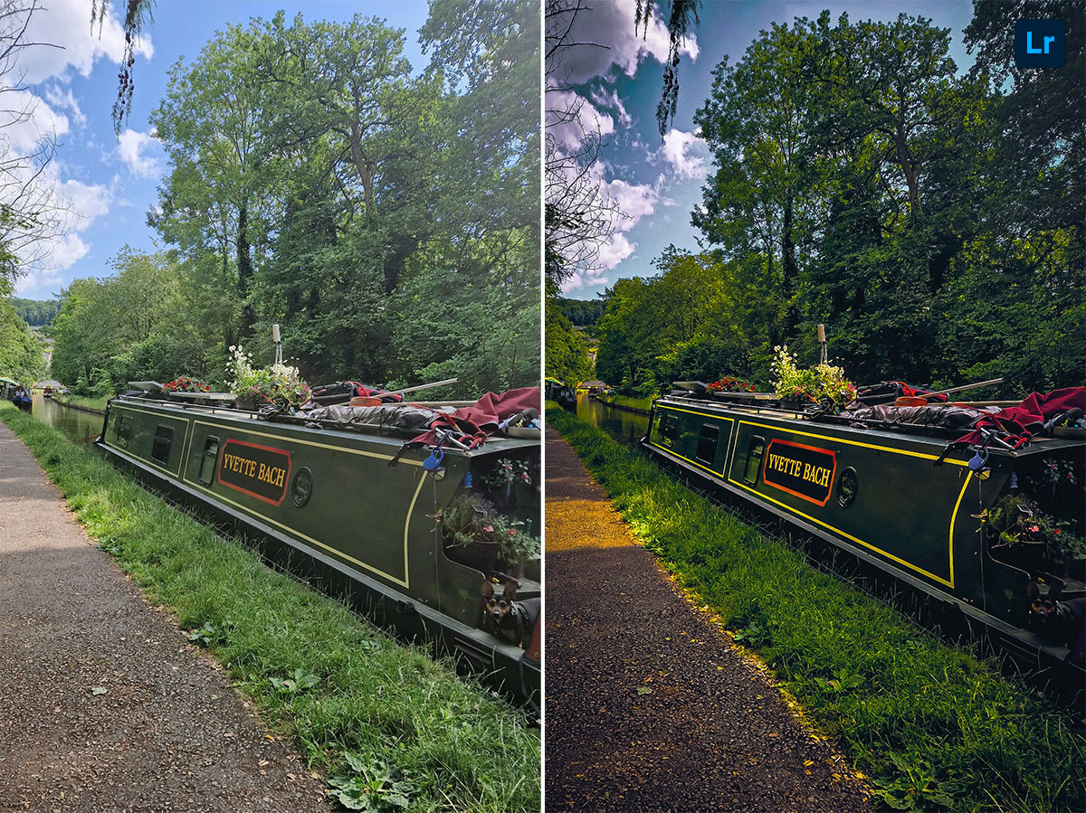 Barge canals | Edit | Photoshop Lightroom