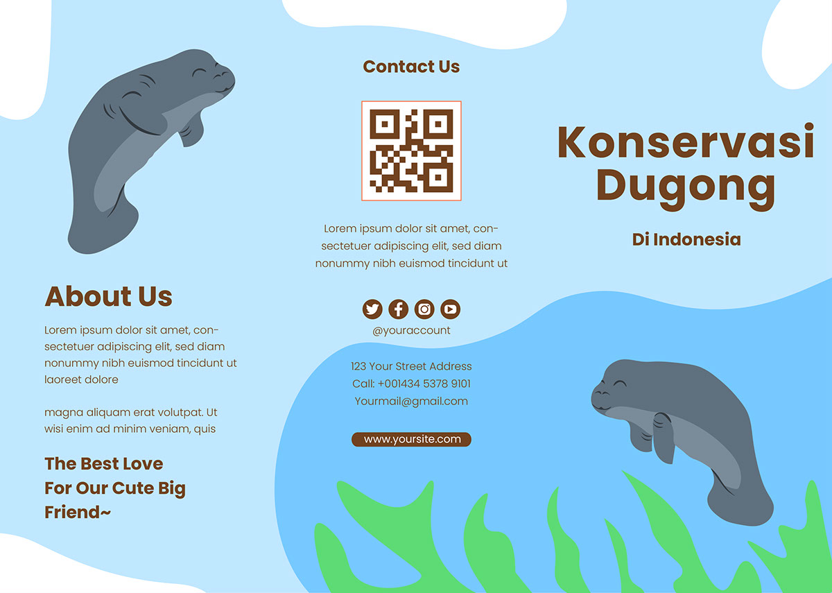 Dugong brochure on Behance :: Behance